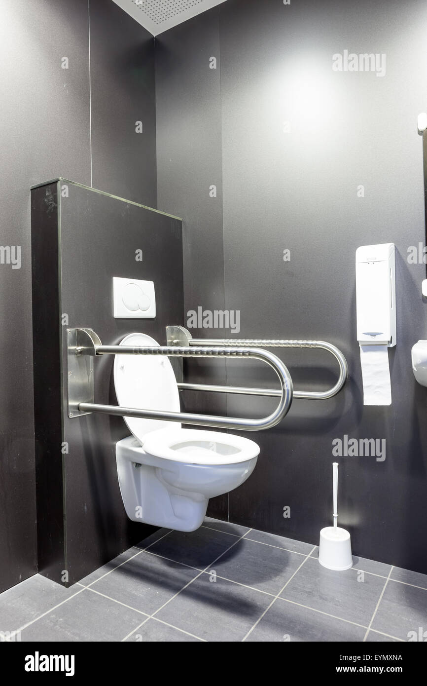 Toilet disabled hi-res stock photography and images - Alamy