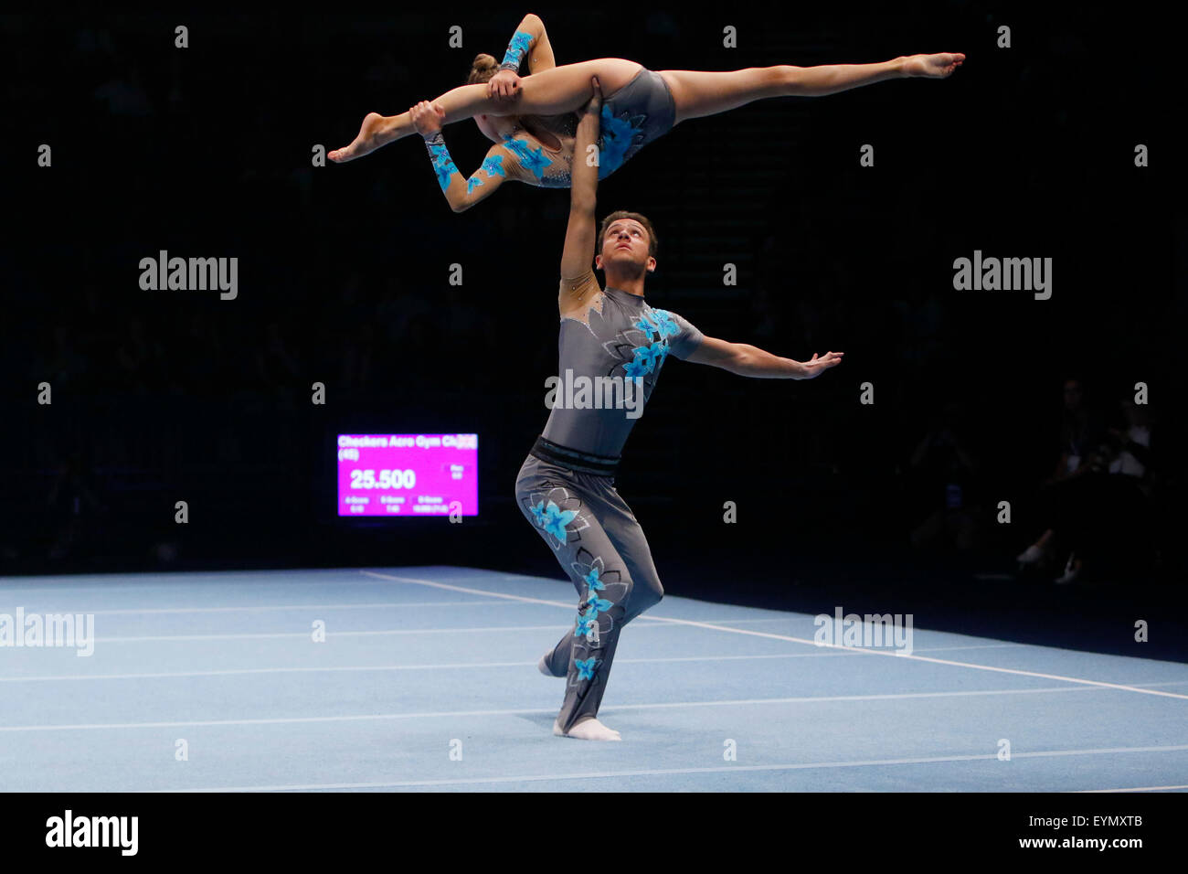 Liverpool, UK. 01st Aug, 2015. British Gymnastics Championship Series ...