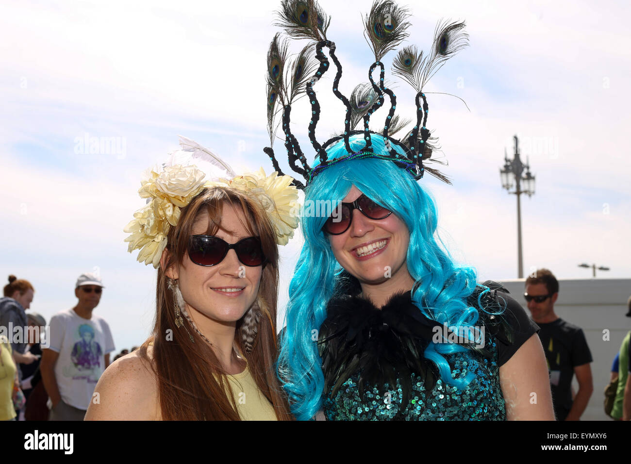 Brighton parade of flowers hi-res stock photography and images - Alamy