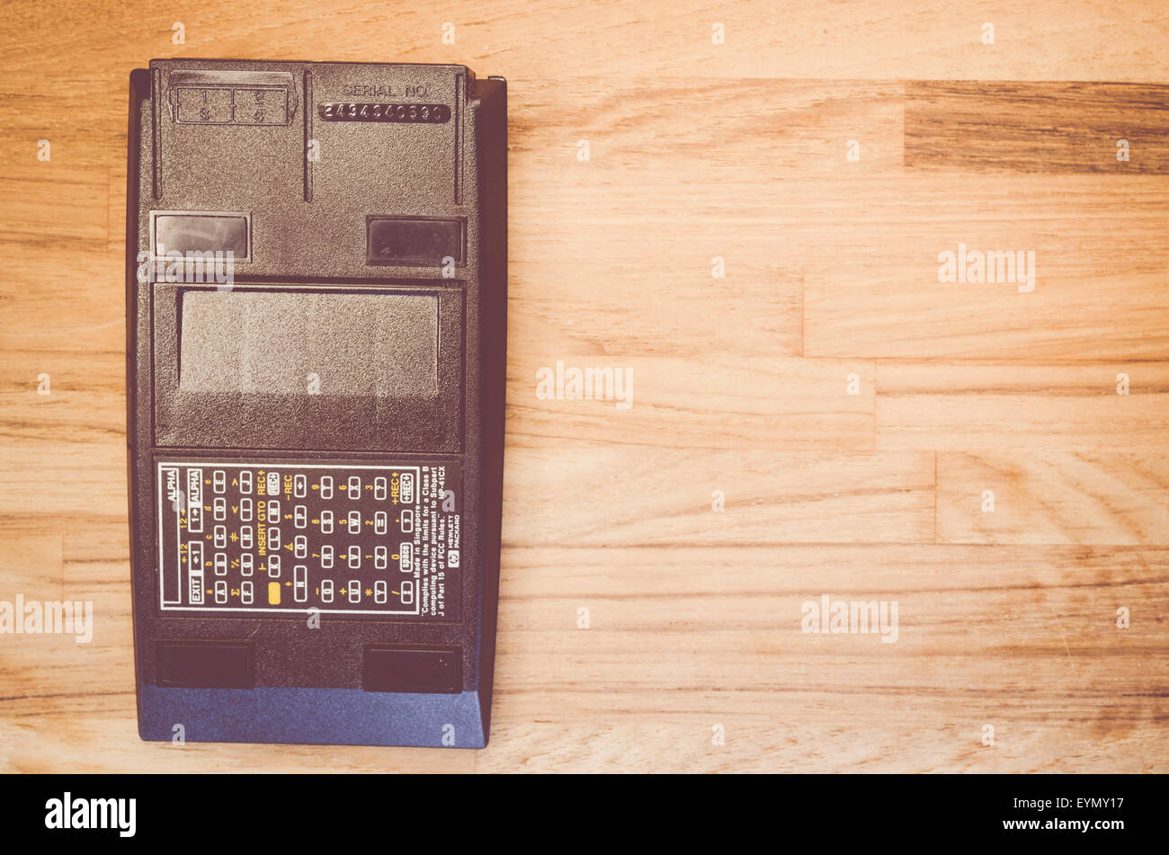 HP-41C series hand held programmable expandable calculator from hewlet ...