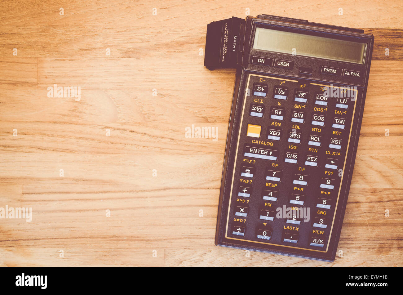 1990 calculator hi-res stock photography and images - Alamy