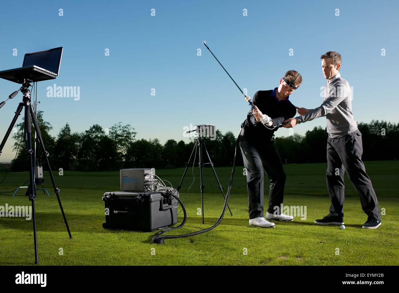 Golf tutorial hi-res stock photography and images - Alamy