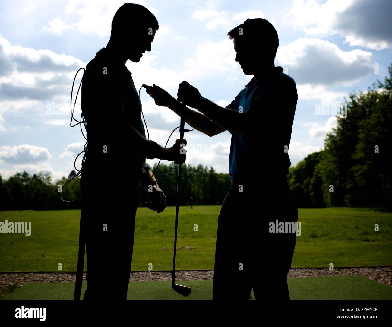 Golf Silhouette High Resolution Stock Photography and Images - Alamy