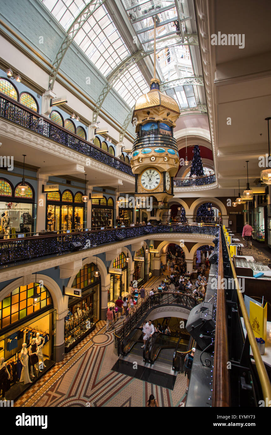 Interior queen victoria building qvb hi-res stock photography and ...