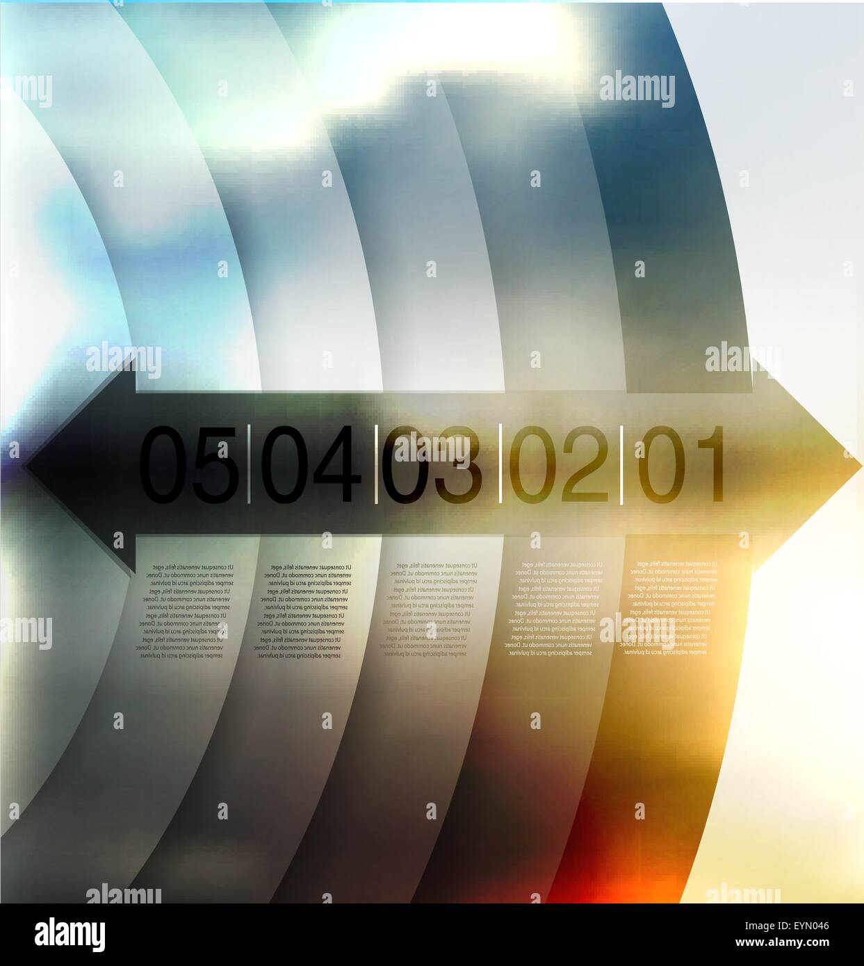 abstract background, number line Stock Vector Image & Art - Alamy