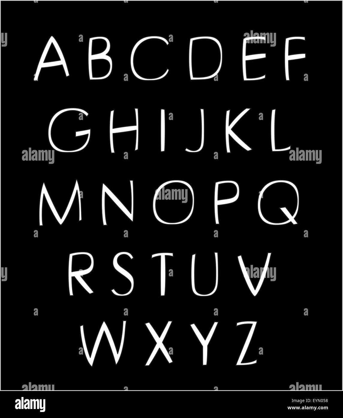 alphabet. Design elements Stock Vector Image & Art - Alamy