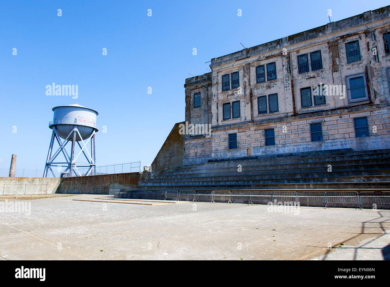 The Recreation Yard in Alcatraz, San Francisco, USA Stock Photo - Alamy