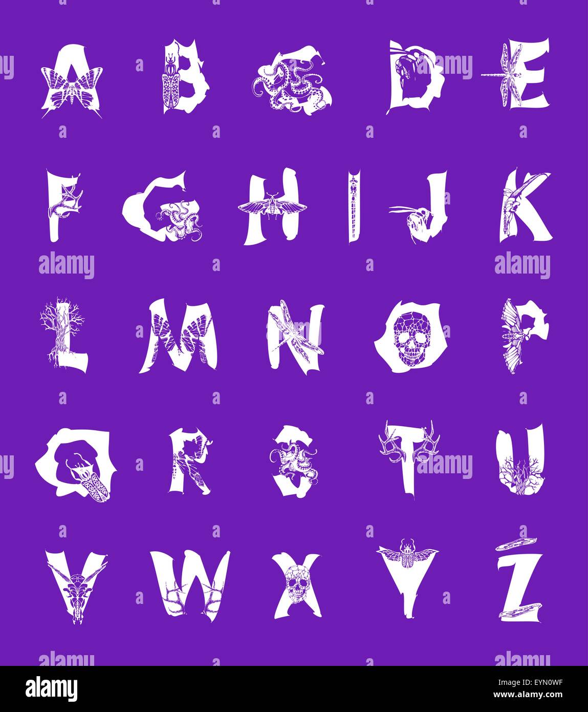 Polygonal geometric font Stock Vector Image & Art - Alamy