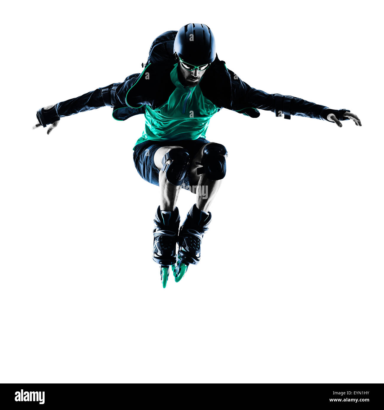 Man roller skating hi-res stock photography and images - Alamy