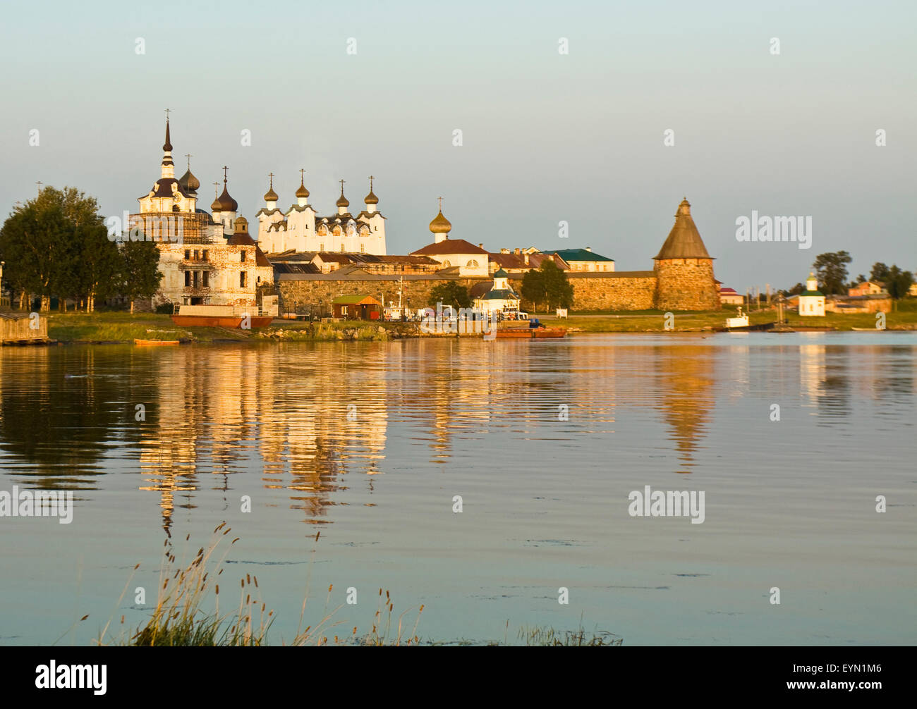Transfiguration of Jesus Christ Savior Solovetskiy monastery on Solovki ...