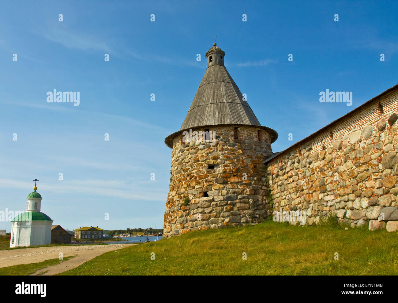 Transfiguration of Jesus Christ Savior Solovetskiy monastery on Solovki ...
