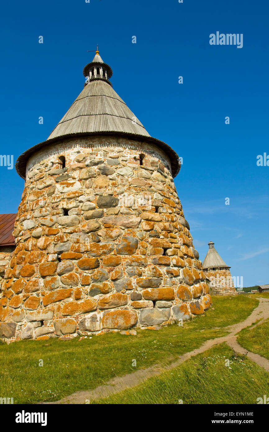Transfiguration of Jesus Christ Savior Solovetskiy monastery on Solovki ...