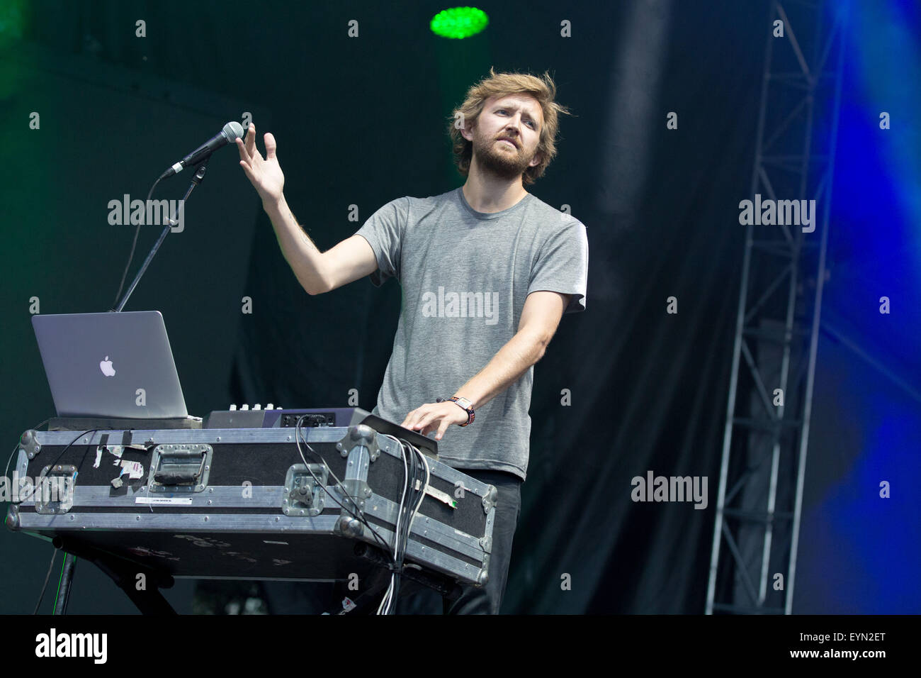 Chicago, Illinois, USA. 31st July, 2015. Producer NICK SANBORN of ...