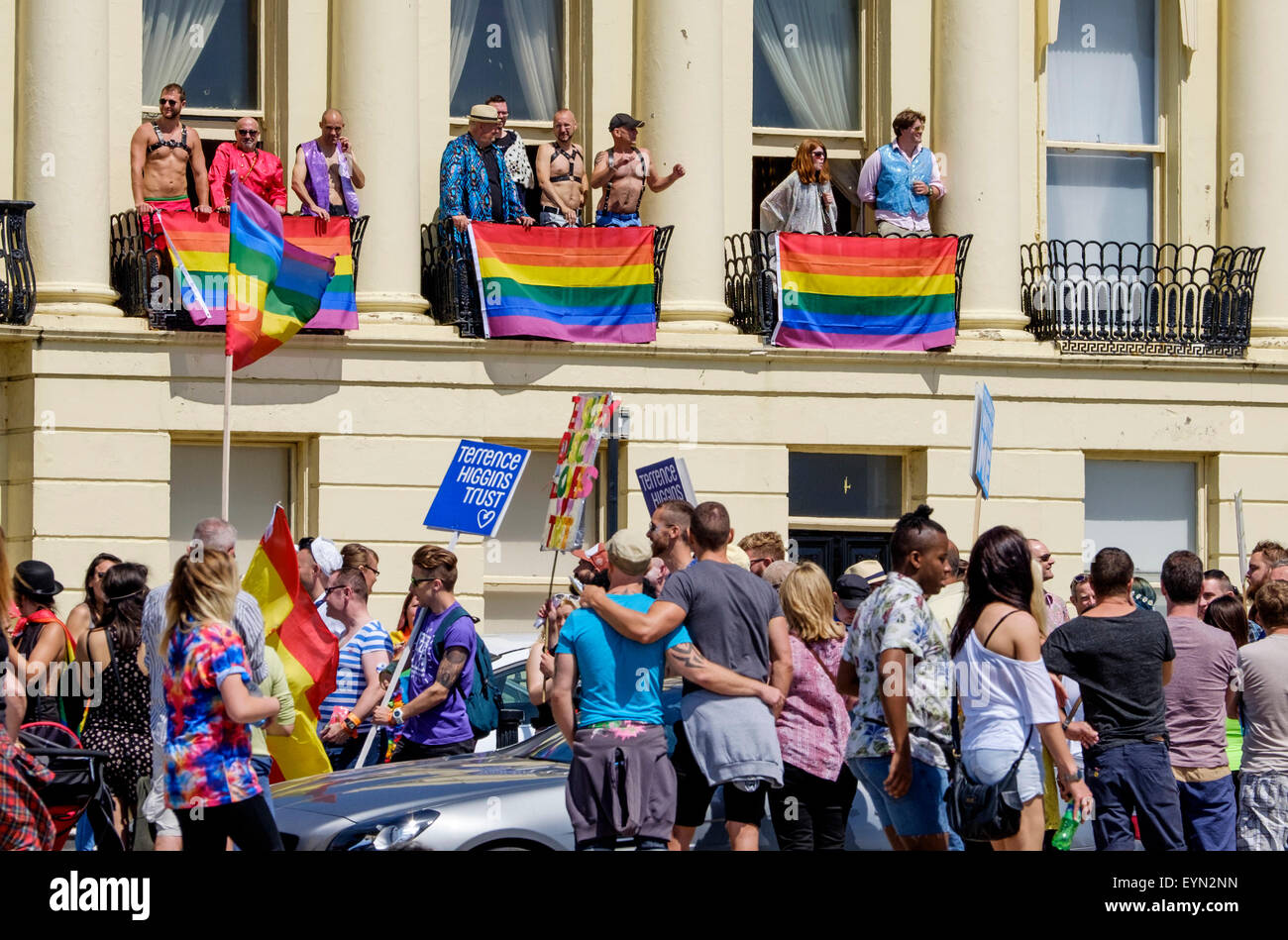 Brighton transgender pride hi-res stock photography and images - Alamy