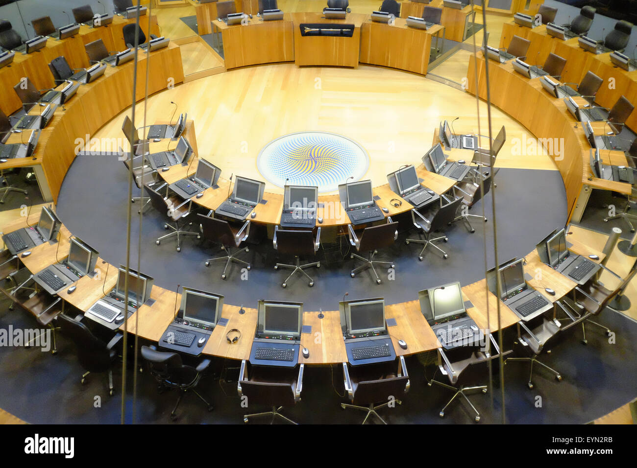 The debating chamber of the Senedd - National Assembly of Wales ...