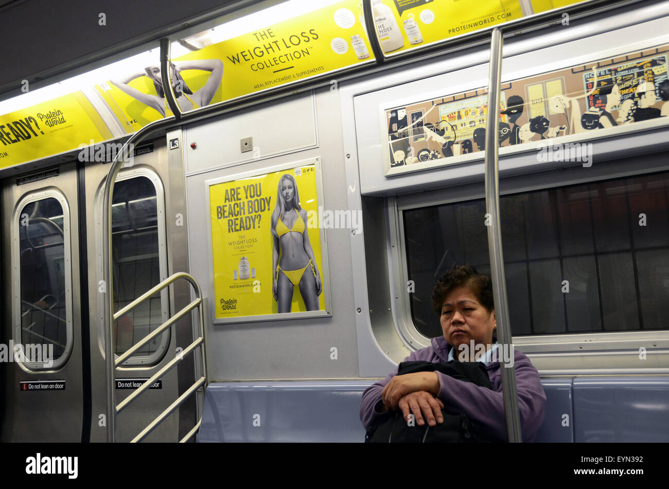 protein world advert beach body ready weightloss collection subway tube ...