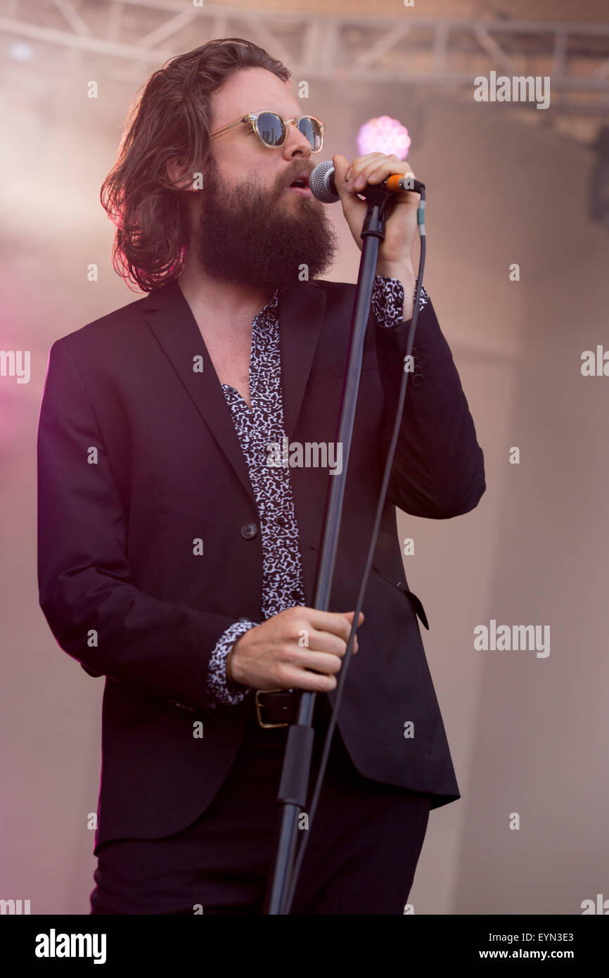 Chicago, Illinois, USA. 31st July, 2015. Singer JOSHUA TILLMAN of ...