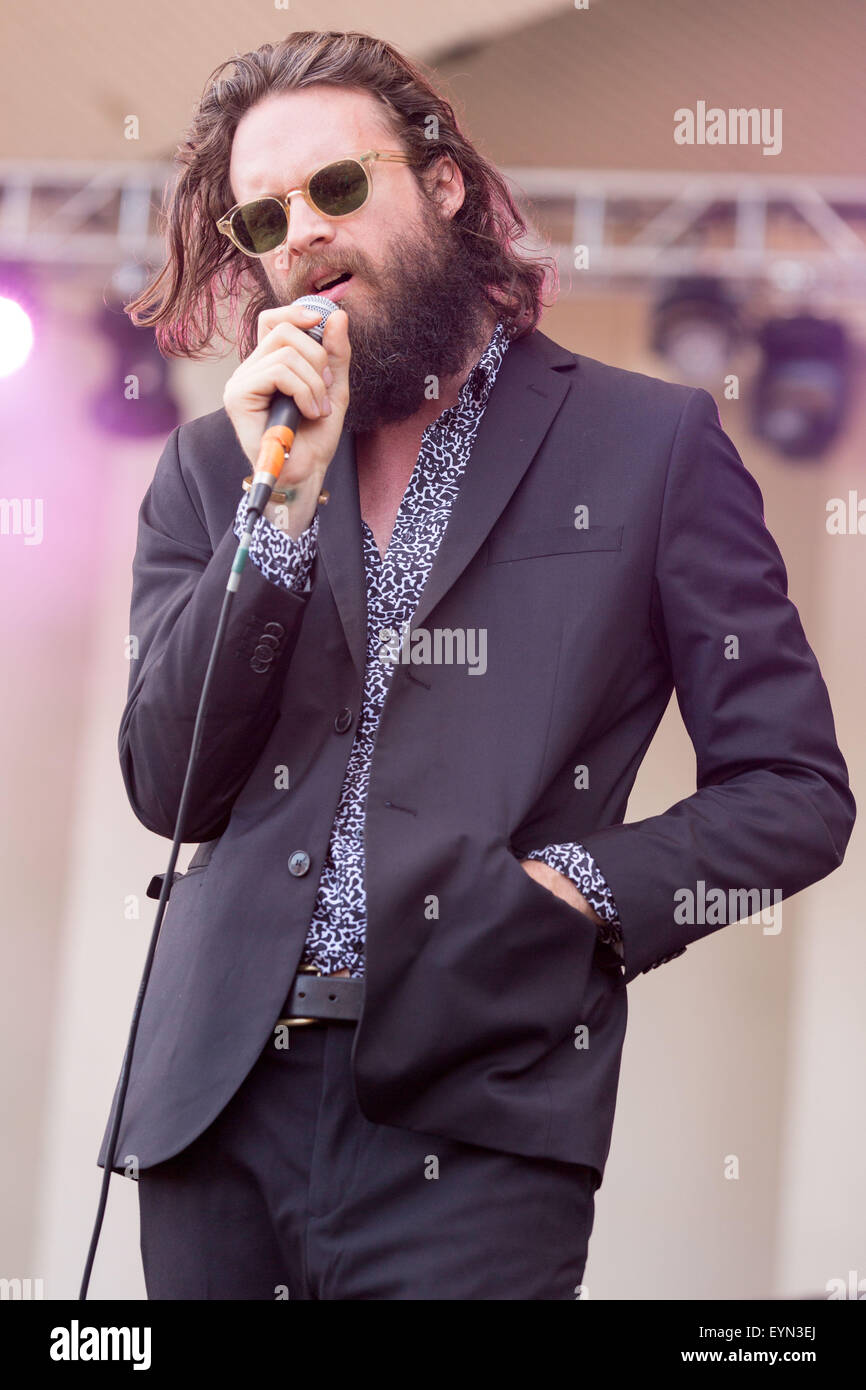Chicago, Illinois, USA. 31st July, 2015. Singer JOSHUA TILLMAN of ...