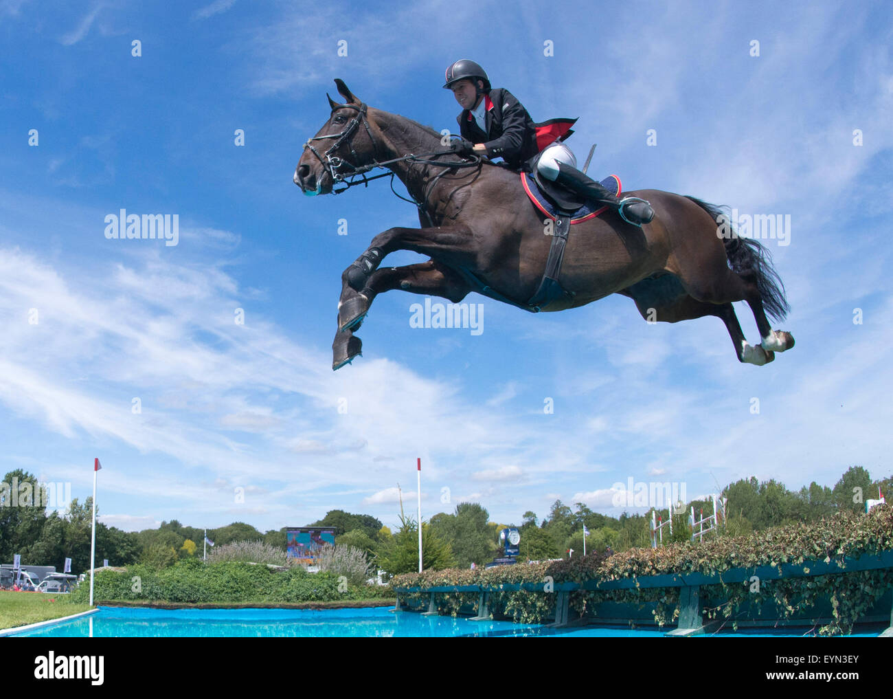 Hickstead, UK. 1st Aug, 2015. The Longines Royal International Horse ...