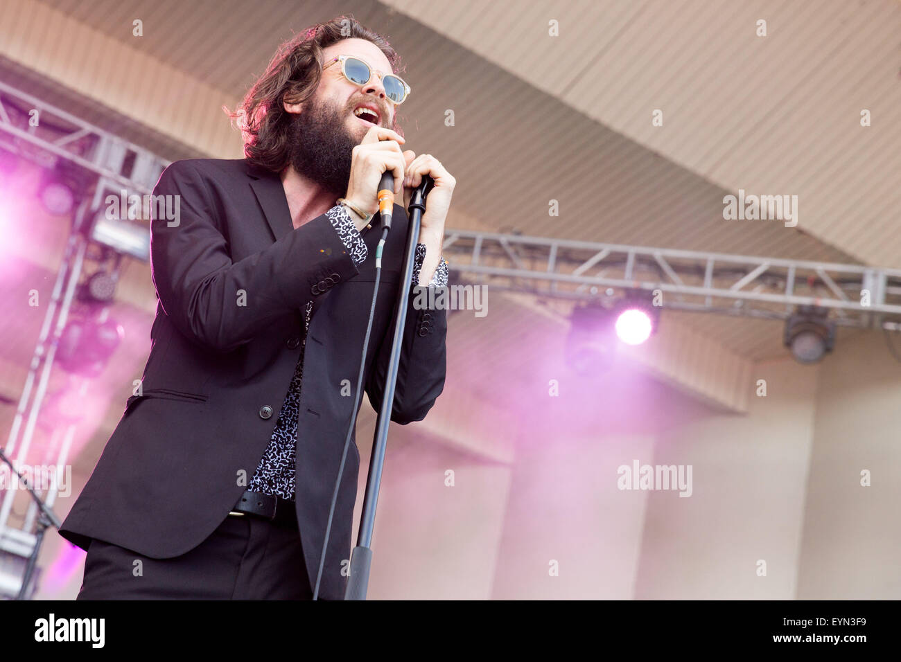 Chicago, Illinois, USA. 31st July, 2015. Singer JOSHUA TILLMAN of ...