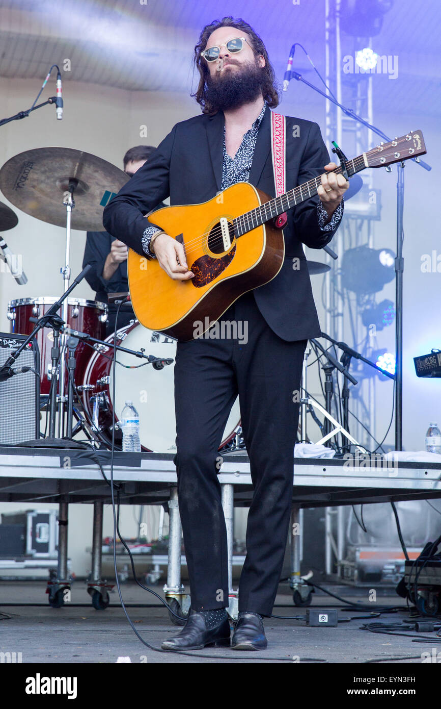 Chicago, Illinois, USA. 31st July, 2015. Singer JOSHUA TILLMAN of ...