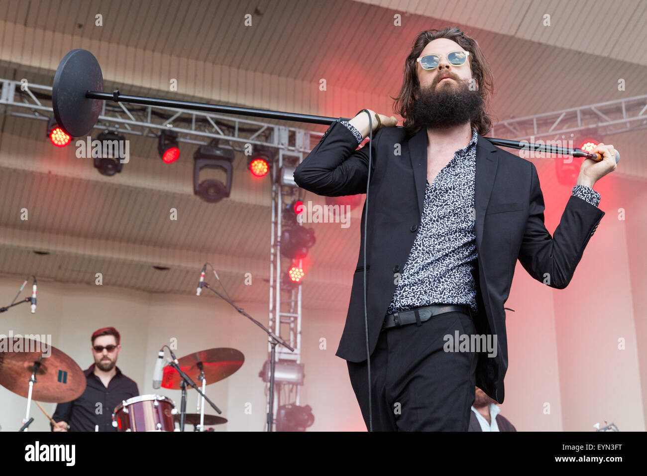 Chicago, Illinois, USA. 31st July, 2015. Singer JOSHUA TILLMAN of ...