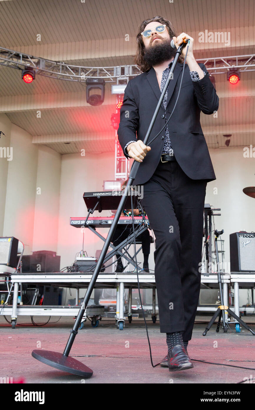 Chicago, Illinois, USA. 31st July, 2015. Singer JOSHUA TILLMAN of ...