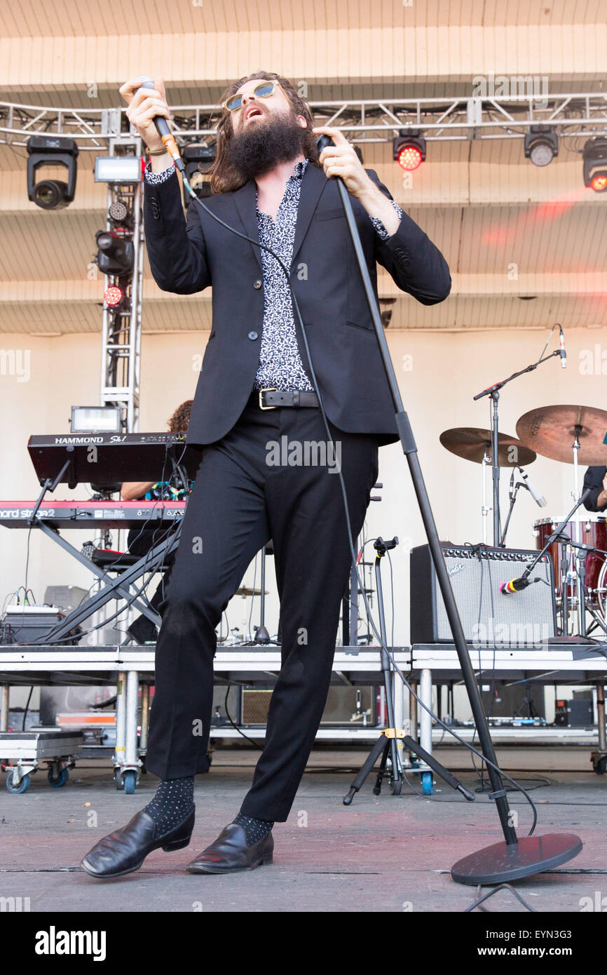 Chicago, Illinois, USA. 31st July, 2015. Singer JOSHUA TILLMAN of ...