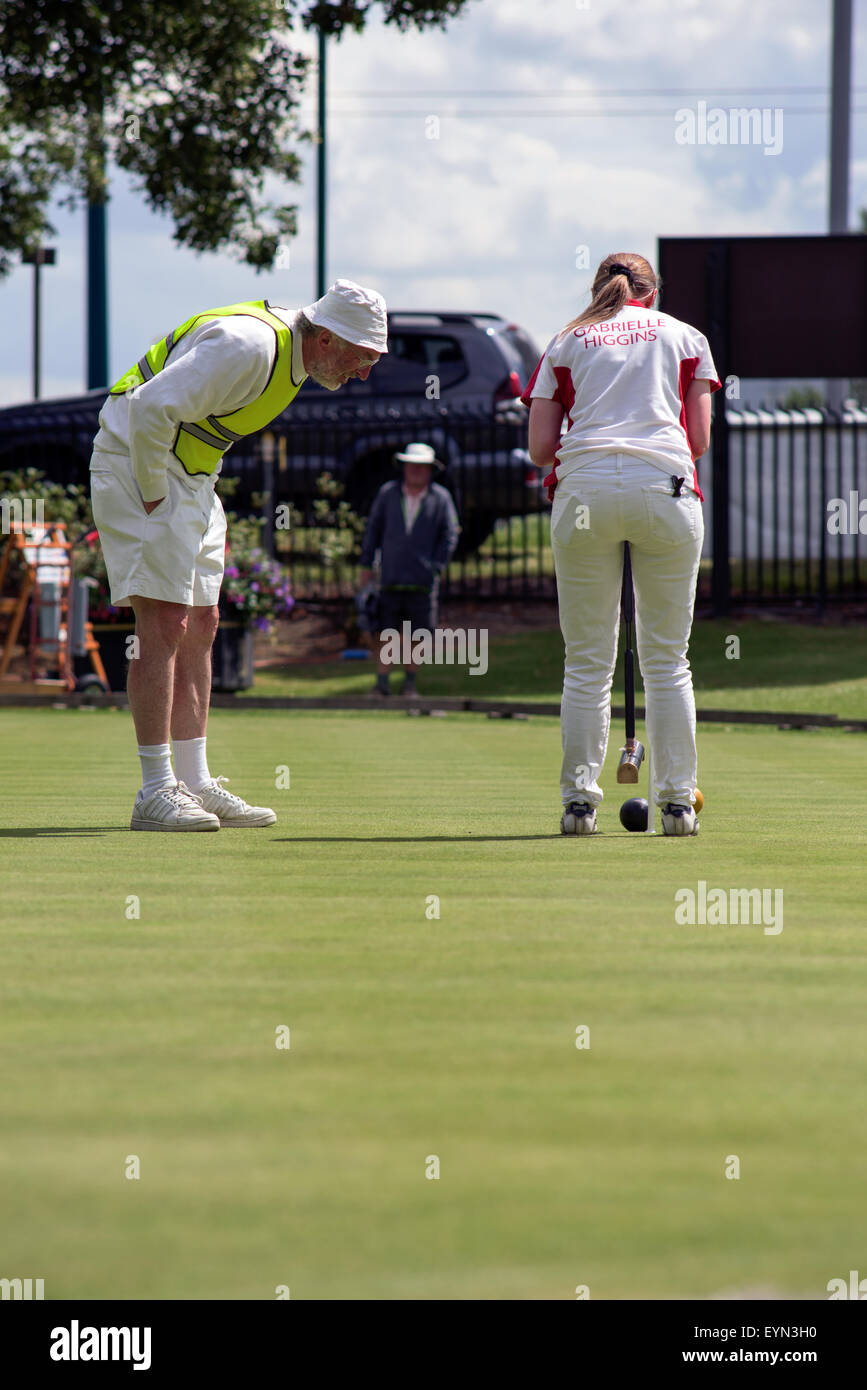 Nottingham, Highfields Park, UK.1st August 2015. The Women's world ...