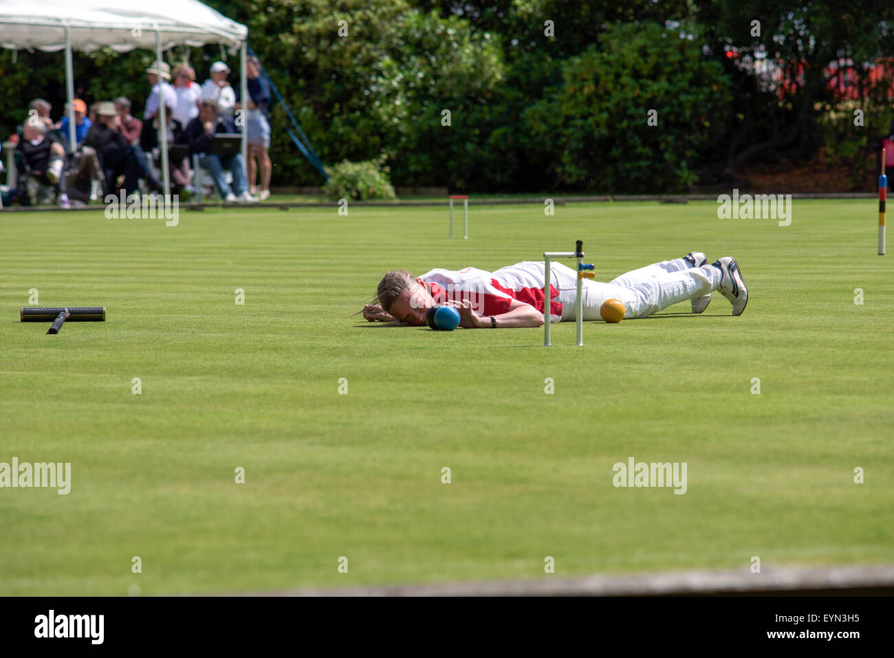 Nottingham, Highfields Park, UK.1st August 2015. The Women's world ...