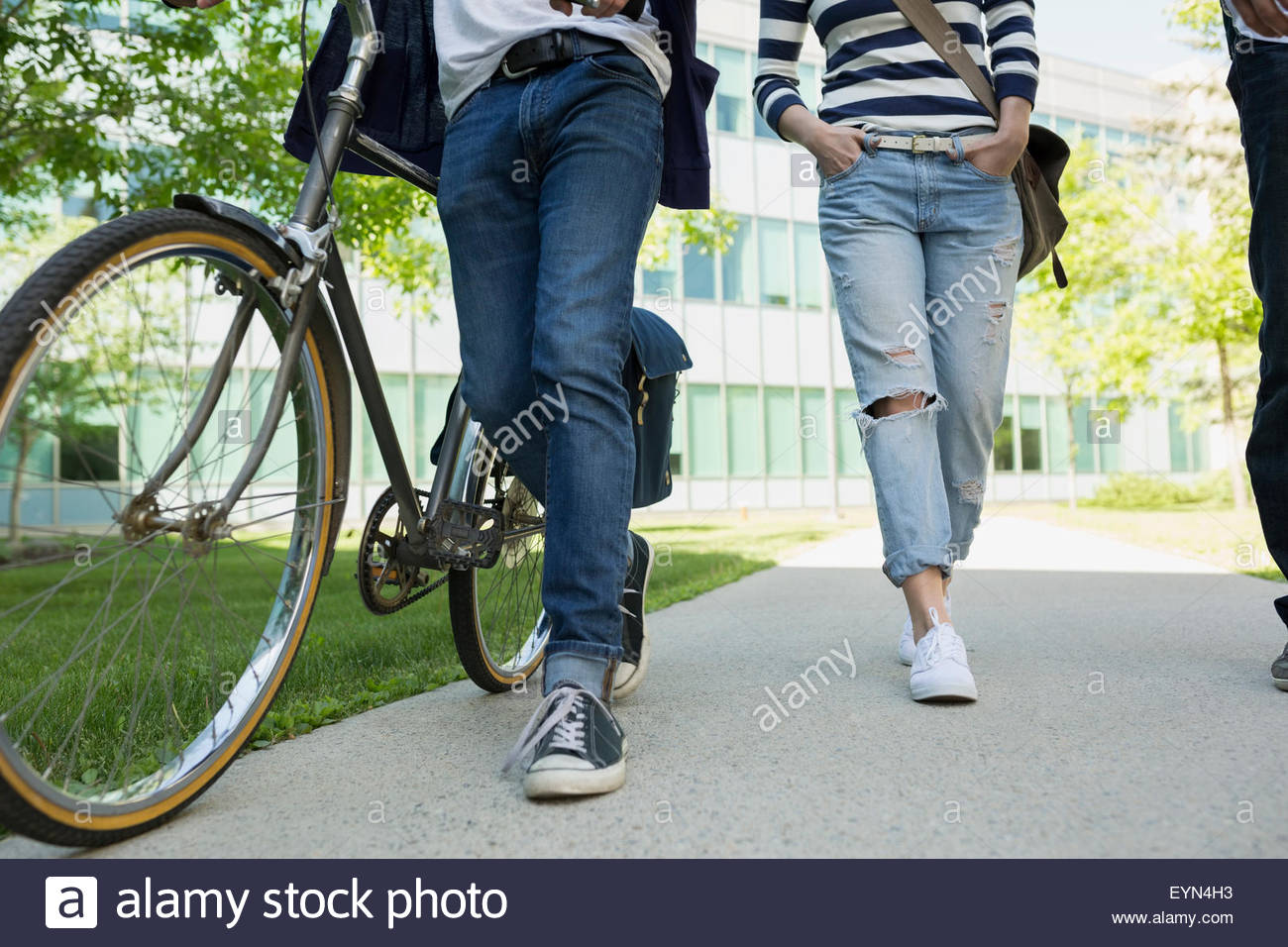 Student students bicycle hi-res stock photography and images - Alamy