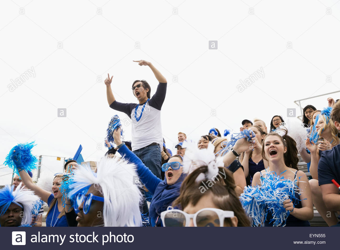Cheering man hi-res stock photography and images - Alamy