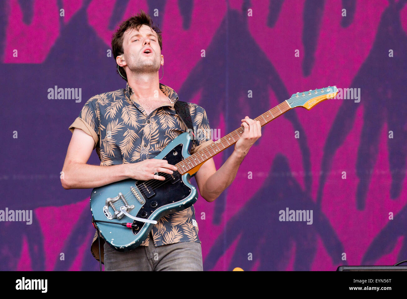 July 31, 2015 - Chicago, Illinois, U.S - Musician DREW MACFARLANE of ...