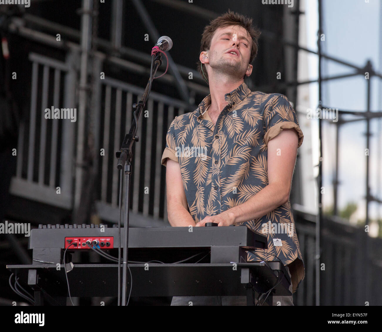July 31, 2015 - Chicago, Illinois, U.S - Musician DREW MACFARLANE of ...