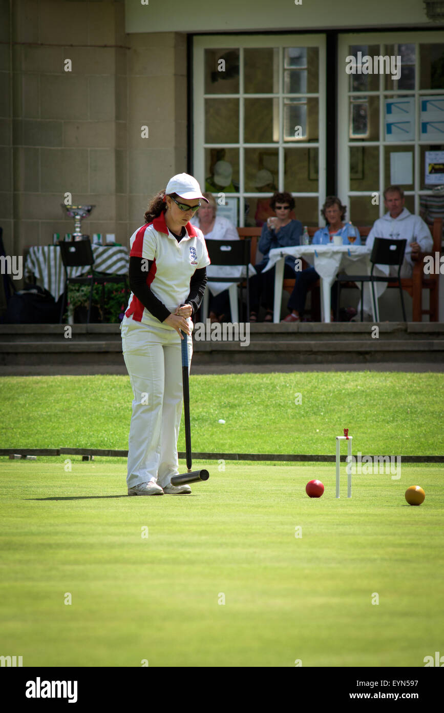 Nottingham,Highfields Park,UK.01st August 2015.Miranda Chapman is the ...