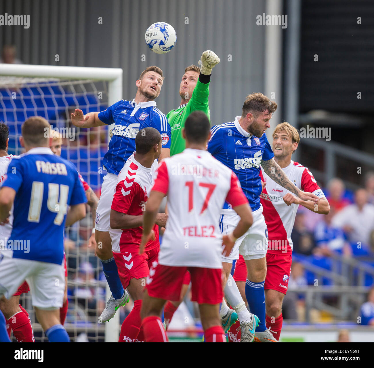 Ipswich, UK. 01st Aug, 2015. Pre Season Friendly. Ipswich versus FC ...