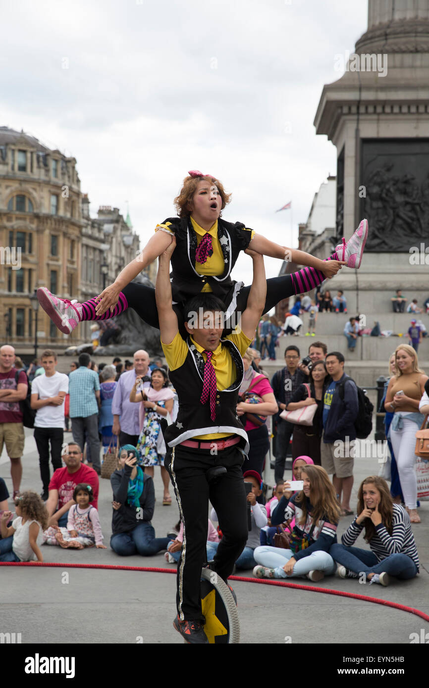 London, UK. 1st August, 2015. Witty Look, Cheeky and Daiki from Tokyo ...