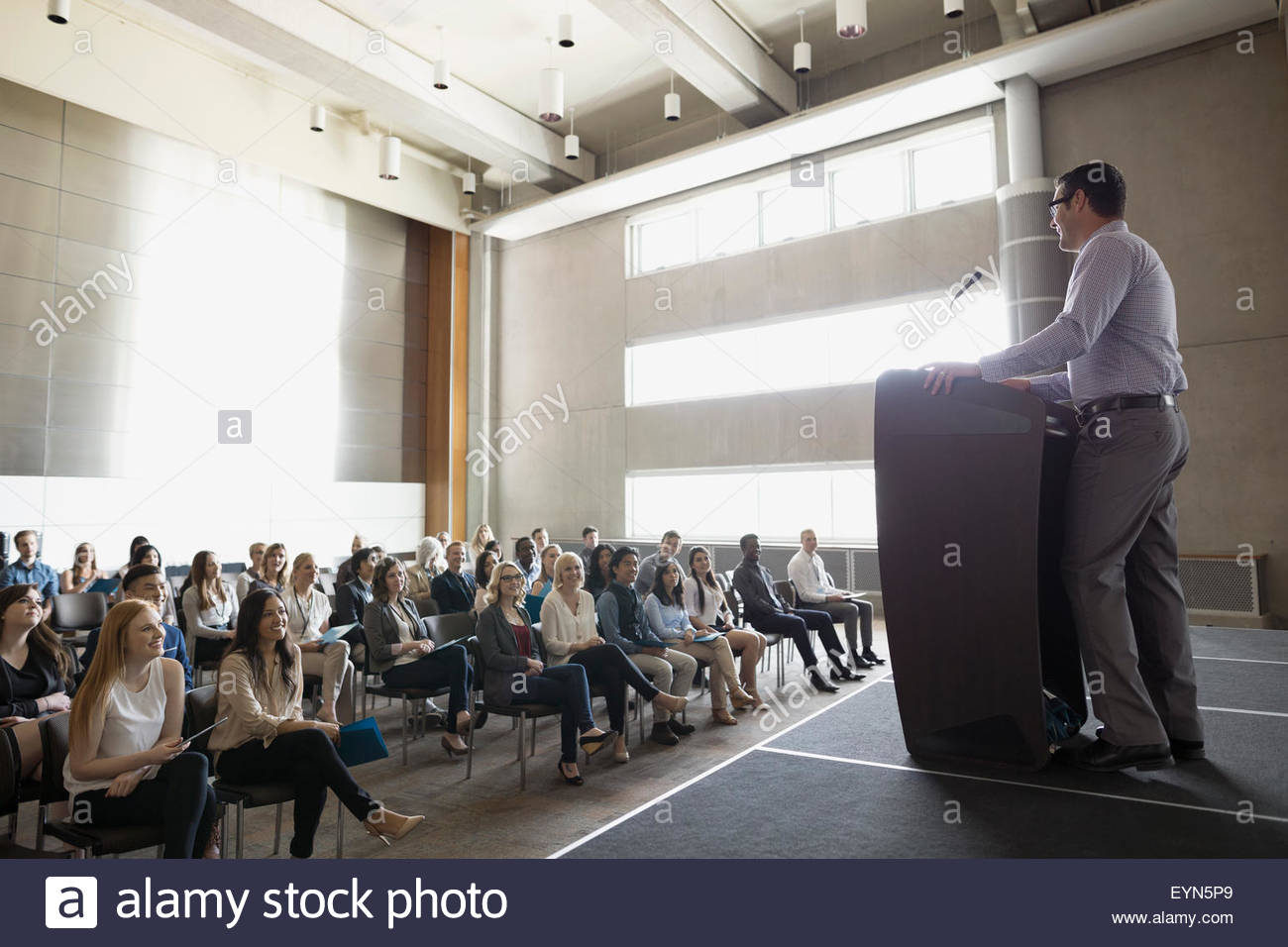 College students speaking together hi-res stock photography and images ...