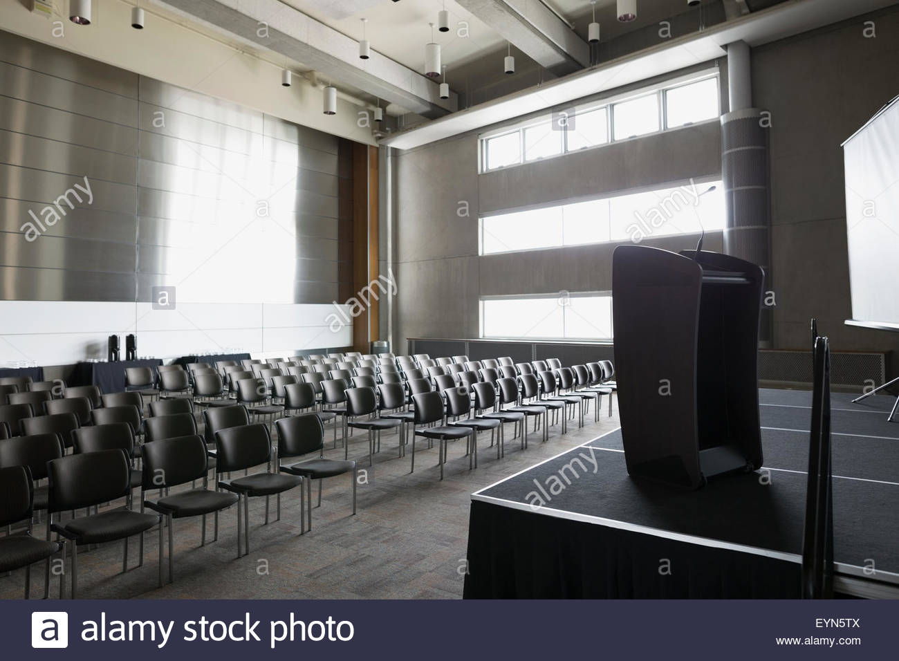 Podium on stage hi-res stock photography and images - Alamy