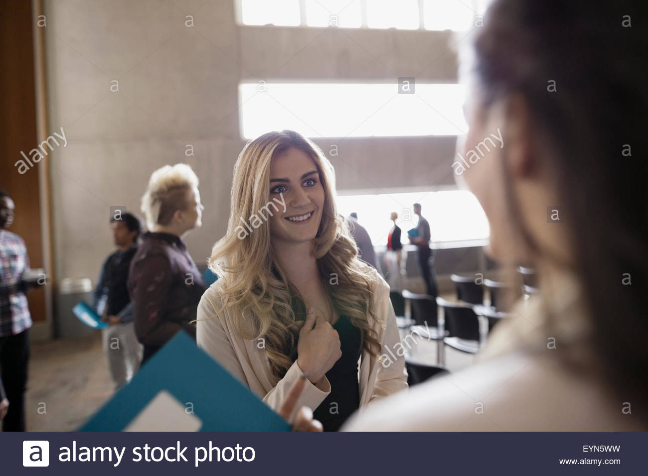 Presentation students hall hi-res stock photography and images - Alamy