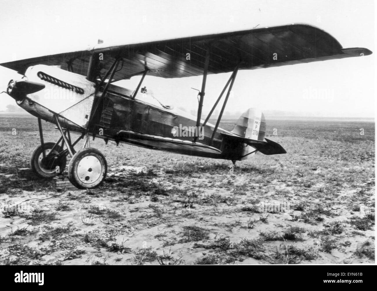 Fokker PW-7, a 1924 military aircraft designed by Fokker, shown in a ...