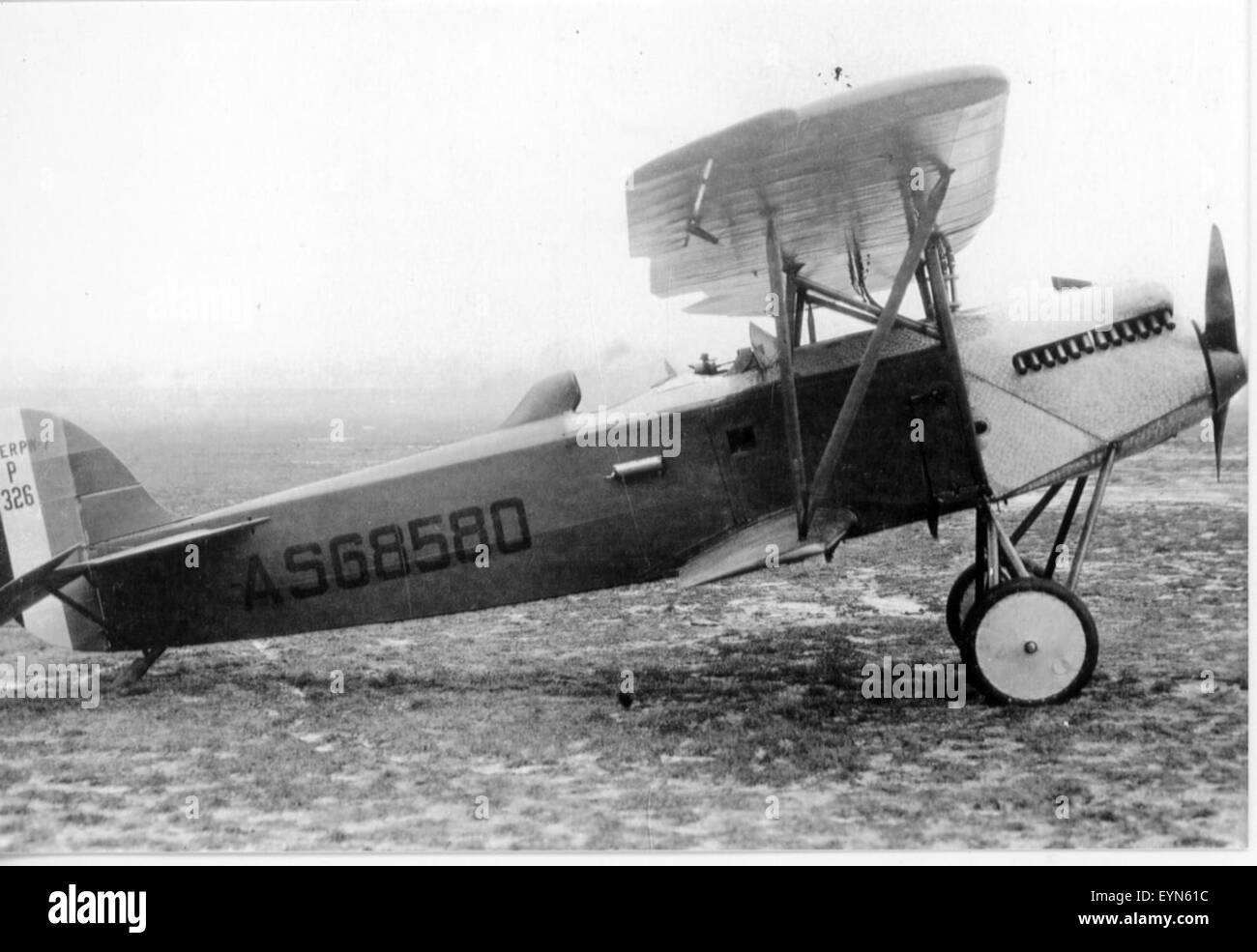 Fokker PW-7 US Army 1924, an early American biplane fighter aircraft ...