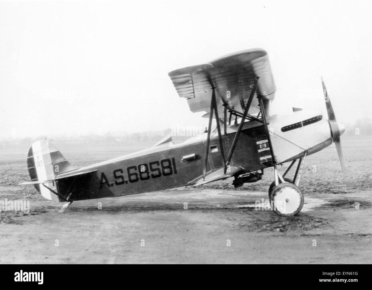 Fokker PW-7, a U.S. Army aircraft from 1924, depicting its design and ...