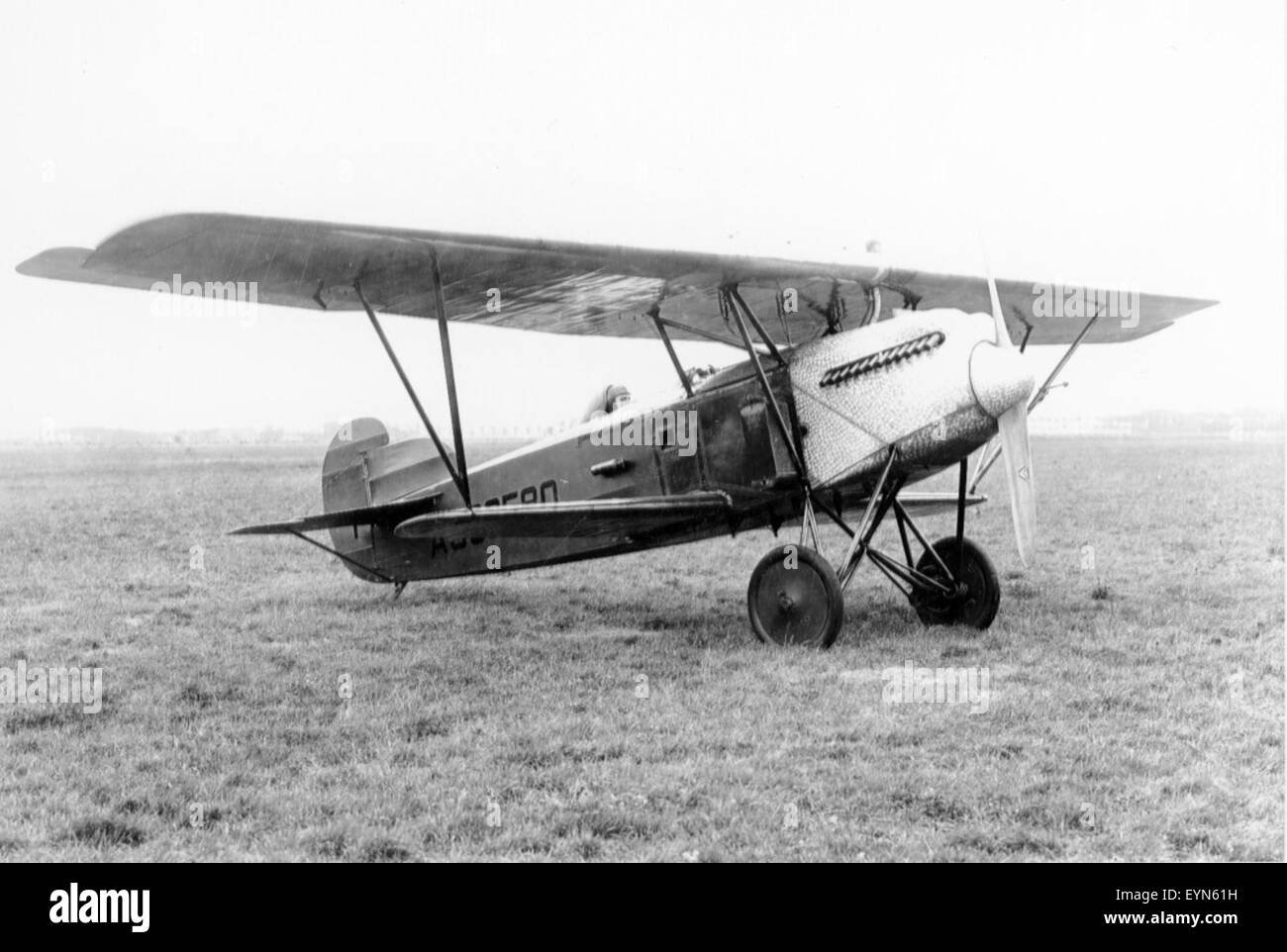 Fokker PW-7: The Fokker PW-7, a biplane fighter aircraft developed in ...