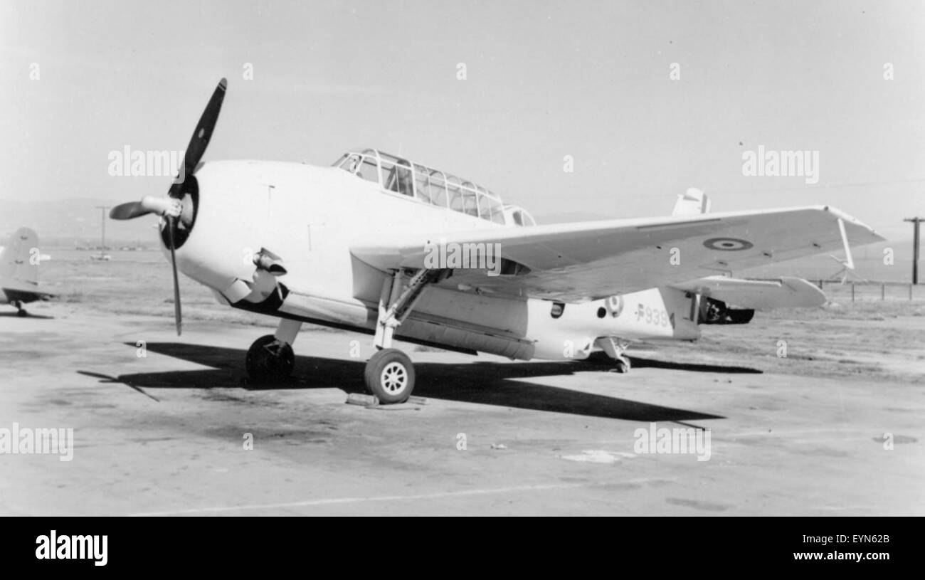 Grumman Avenger TBM-1C, an American torpedo bomber used during World ...