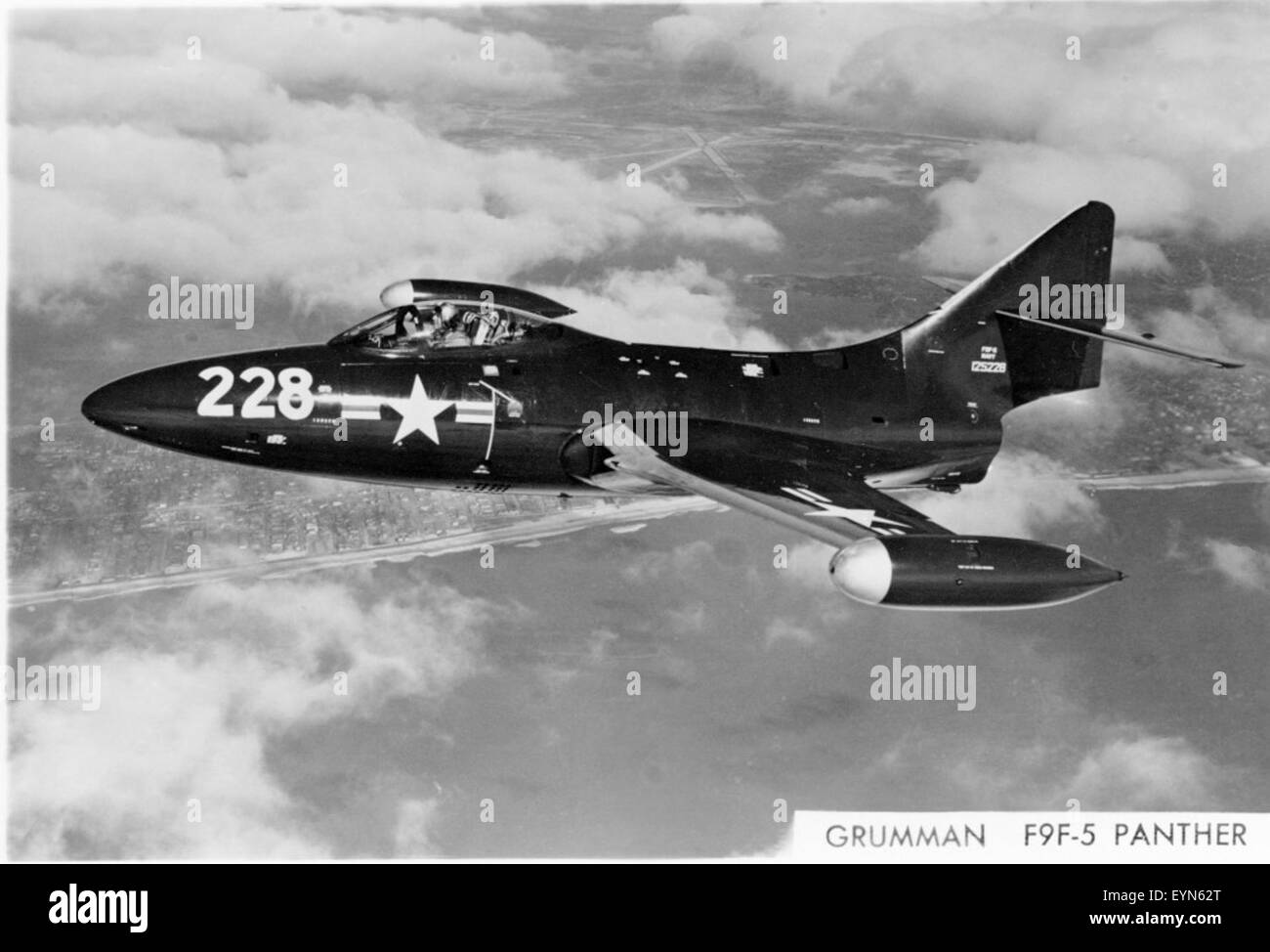 Grumman f9f panther hi-res stock photography and images - Alamy