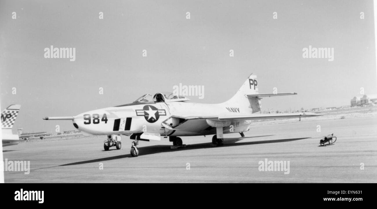 Grumman F9f Cougar High Resolution Stock Photography and Images - Alamy