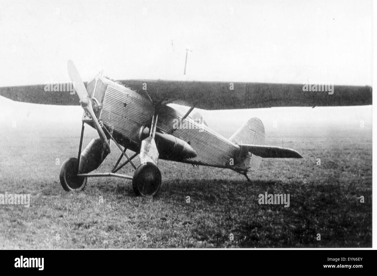 Junkers S 22 (J 22) parasol fighter, a vintage image of the Junkers S ...