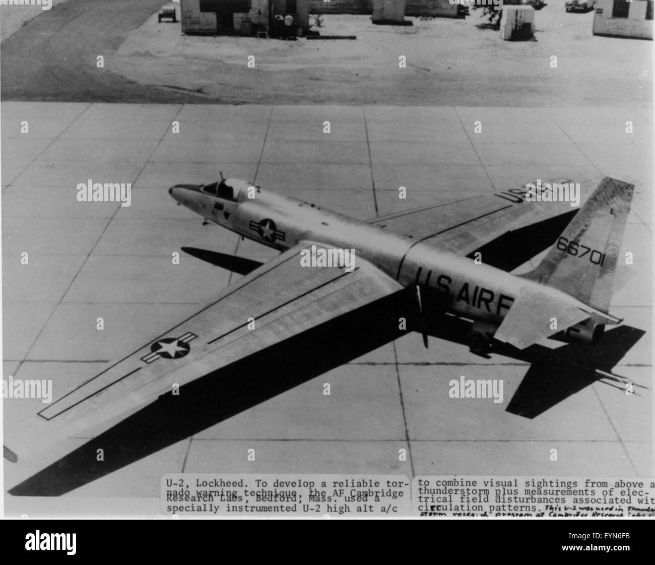 Lockheed U-2 Dragon Lady, a high-altitude reconnaissance aircraft ...