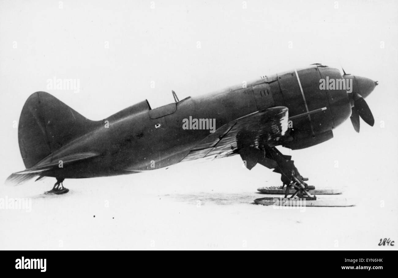 Polikarpov I-180, a Soviet prototype fighter aircraft developed in the ...